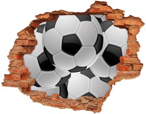 Wallmuralia Fototapeta díra na zeď 3D Fotbal 90x70 cm