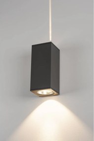 LA 234515 BIG THEOWALL venkovní nástěnné svítidlo 17,5W + 6,2W LED 3000K Flood up/Beam down antracit - BIG WHITE (SLV)