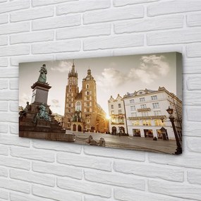 Obrazy na plátně Memorial Church Krakow 125x50 cm