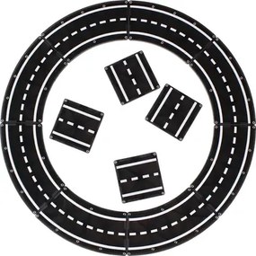 MAGNA-TILES Magnetická stavebnice Xtras Roads / 12 dílků