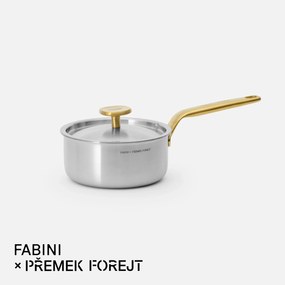 Fabini Rendlík FABINI & Forejt, ø 16 cm (1,2 l) - Nerezový beznýtový rendlík z vícevrstvé nerezové oceli s poklicí