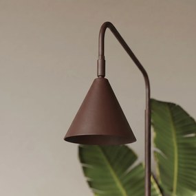 Sollux Lighting Stojací lampa NOX hnědá
