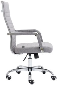 Kancelářská židle Skive - látkový potah | světle šedá