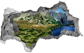 Wallmuralia Nálepka fototapeta 3D výhled Údolí v horách 95x73 cm