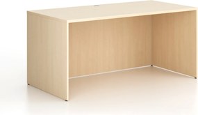 Kancelářský psací stůl FRAME, 160x80 cm, bříza