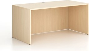 Kancelářský psací stůl FRAME, 160x80 cm, bříza