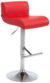 Barová židle Cali  - Červená