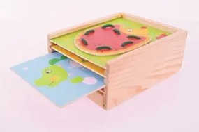 Bigjigs Toys Provlékání zvířátek / od 3 let