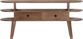 TV stolek 110 x 35 x 50 cm masivní akáciové dřevo 282874