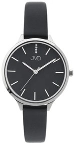 JVD Dámské módní designové hodinky JVD JZ201.1 s řemínkem z pravé kůže