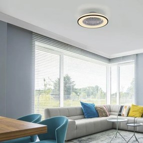 LD 14447-18 LED stropní ventilátor CCT RGB změna barev dálkový ovladač, RGB/2700-6500K - JUST LIGHT