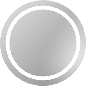 Zrcadlo s LED osvětlením Naturel Iluxit 67x67 cm ZIL6767KLEDBV