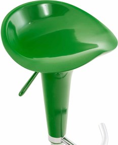 Barová židle Saddle – zelená