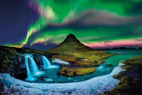 Postershop Plagát: Aurora na Islande