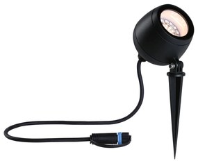 Paulmann 94769 Plug&Shine Kikolo, zahradní reflektor s trnem 6,2W LED RGBW, antracit, IP65, ZigBee