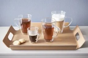 Bredemeijer Sada dvoustěnných hrnků na Latte Macchiato / 2 ks / 400 ml