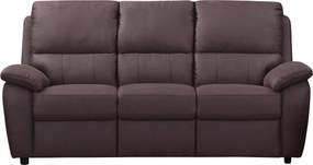 XXXLutz TŘÍMÍSTNÁ POHOVKA, dřevo, textil, hnědá Cantus - Pohovky - 001491000108