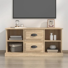 TV skříňka dub sonoma 99,5 x 35,5 x 48 cm kompozitní dřevo - Default Title