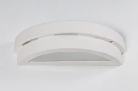Nástěnné keramické svítidlo SOLLUX Helios E27 1x60W bez zdroje SL.0002