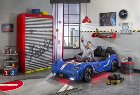 Čilek Dětská postel auto 100x190 cm GTE modrá