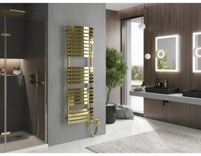 Mexen Bachus, elektrické topné těleso 1600 x 500 mm, 900 W, zlatá lesklá, W109-1600-500-2900-50