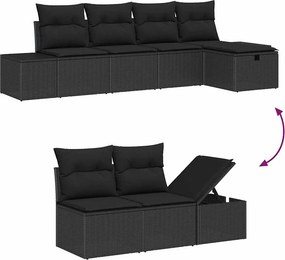 Set pohovek 6 ks polyratan 3360694