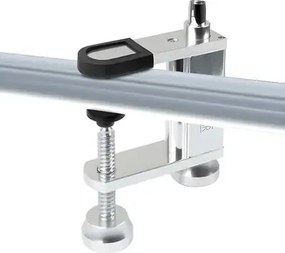 Schwaiger Grilovací LED svítilna černá/stříbrná / Grilovací svítilna /