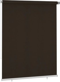 Venkovní roleta 185 (Š) x 230 (V) cm hnědá 312984