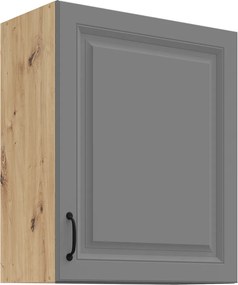 STILO ad | horní skříňka 60 G-72 1F s policemi | 60 cm | UNI dvířka | artisan/šedá