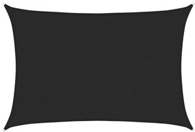 Stínící plachta 160 g/m² černá 2,5 x 4 m HDPE 311729