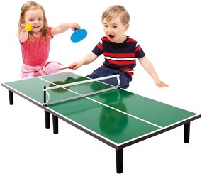 BINO DŘEVO Hra Stolní tenis malý ping-pong na stůl *SPOLEČENSKÉ HRY* ol82797