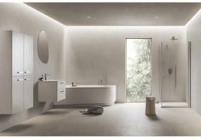 Ravak CHROME 170 x 105 cm CA31000000 vana snowwhite levá