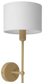 Nástěnná lampa MADELA 1xE14/40W/230V bílá/béžová