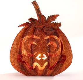 Kovová lucerna DÝNĚ HALLOWEEN 21 cm