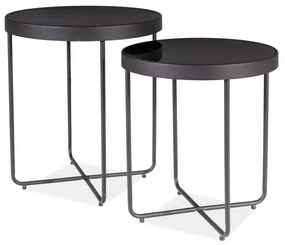 MAXIVA Konferenční stolek - ATENA, černá