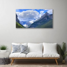Obraz na plátně Krajina Hory 100x50 cm
