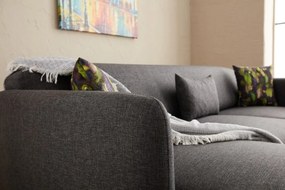 Hanah Home Rohová pohovka VENUS antracitová levá 825BLC2763