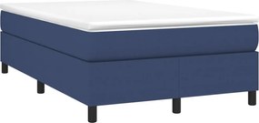 Box spring postel s matrací černá 120x190 cm textil 3269689