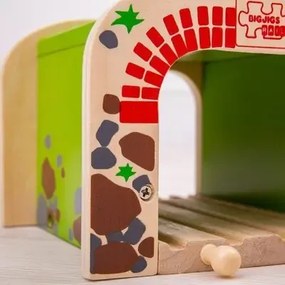 Bigjigs Rail Dvojitý železniční tunel / od 3 let