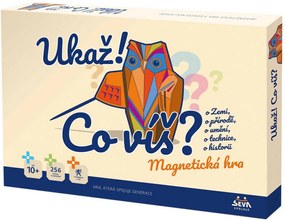 SEVA Hra magnetická vědomostní Ukaž! co víš? *SPOLEČENSKÉ HRY* 1