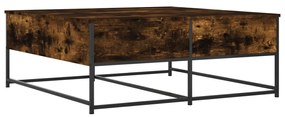 Konferenční stolek kouřový dub 100x99x40 cm kompozitní dřevo - Default Title