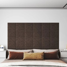 vidaXL Nástěnné panely 12 ks 30 x 30 cm textil 1,08 m² [343789] Barva: taupe