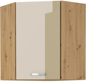 Kuchyňská skříňka Artisan 60x60 GN-72 1F (45°) Barva dvířek cappuccino lesk