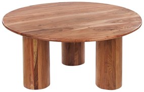 Konferenční stolek ze světlého akáciového dřeva COLINA Beliani