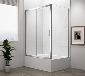 Polysan Deep - Sprchový kout 110x90 cm, L/P varianta, čiré sklo/chrom MD1116MD3316