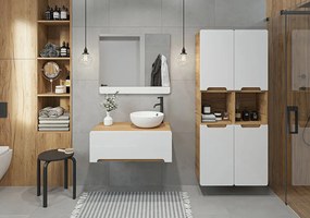 A-Interiéry Koupelnová skříňka pod deskové umyvadlo Lutecia W 60-1Z-HD - lutecia w 60-1z-hd