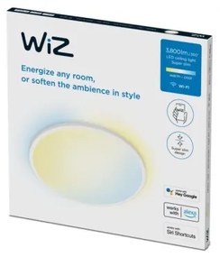 WiZ - LED Stmívatelné stropní svítidlo SUPERSLIM LED/32W/230V bílá Wi-Fi