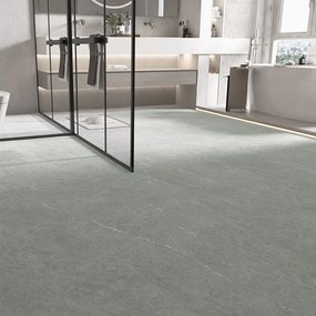 Vinylová plovoucí podlaha Area Floors Stone Click Rigid 5356 Dlažba šedá 1 m²