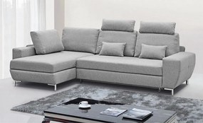 Casarredo - Komfort nábytek Rohová sedací souprava FAUNA I rozkládaci s úložným prostorem, výběr látek SK1 | Umístění rohu: roh na levé straně (viz obrázek),potah: aura 13