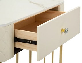 Designová konzola Pembroke 100 cm bílá